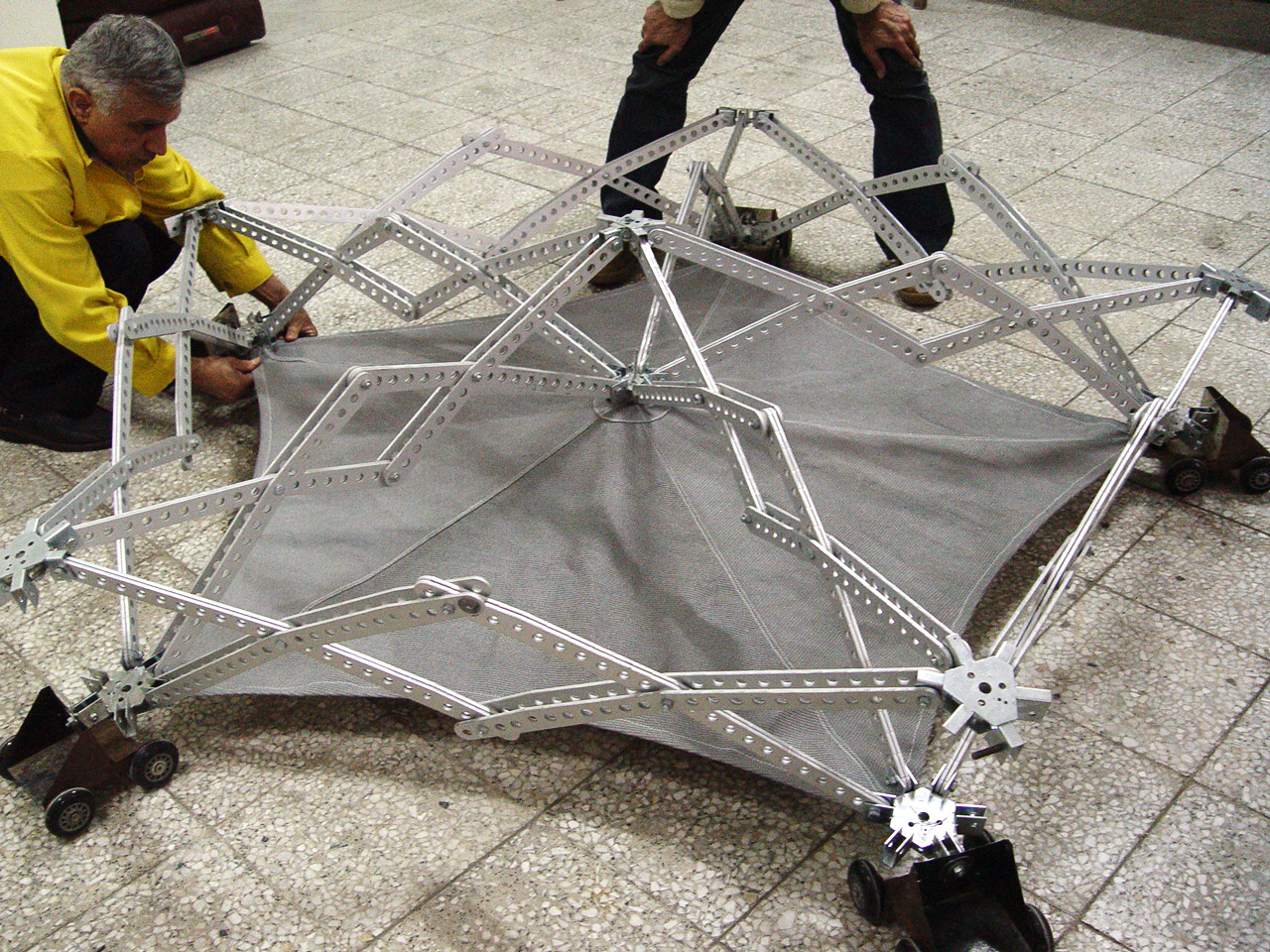 deployable geodesic dome - Expo 5 by IA- INTELLIGENT SYSTEM IN ...