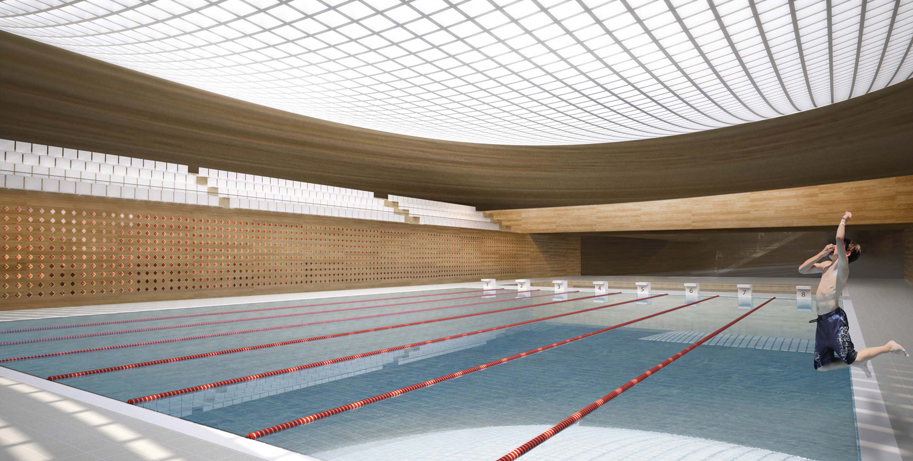 KOC SCHOOL SWIMMING POOL by IND [Inter National Design] - Architizer