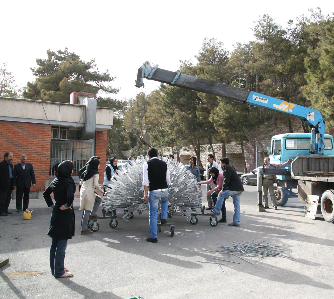 deployable geodesic dome - Expo 5 by IA- INTELLIGENT SYSTEM IN ...