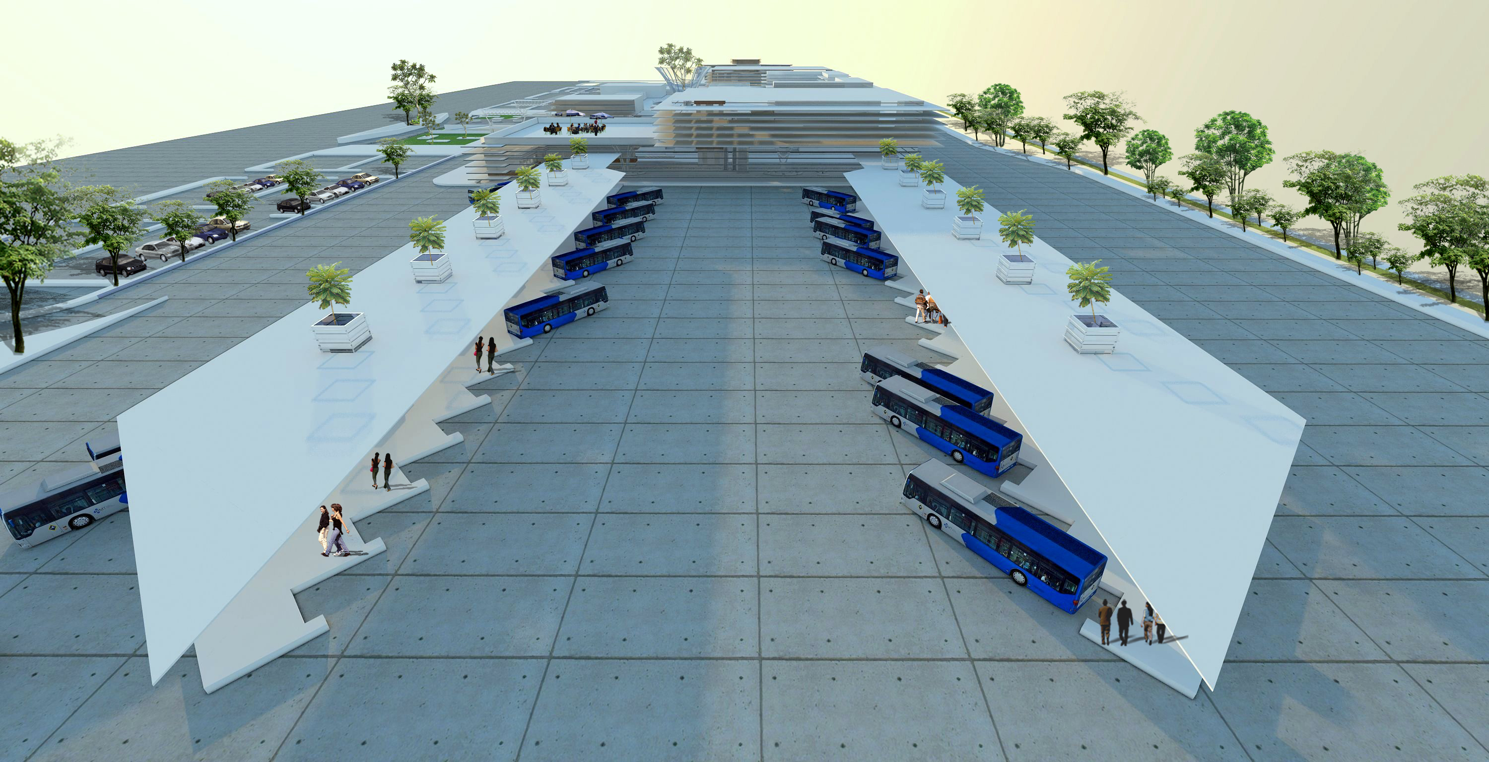 INTER STATE BUS TERMINAL (DESIGN STUDIO) - Architizer