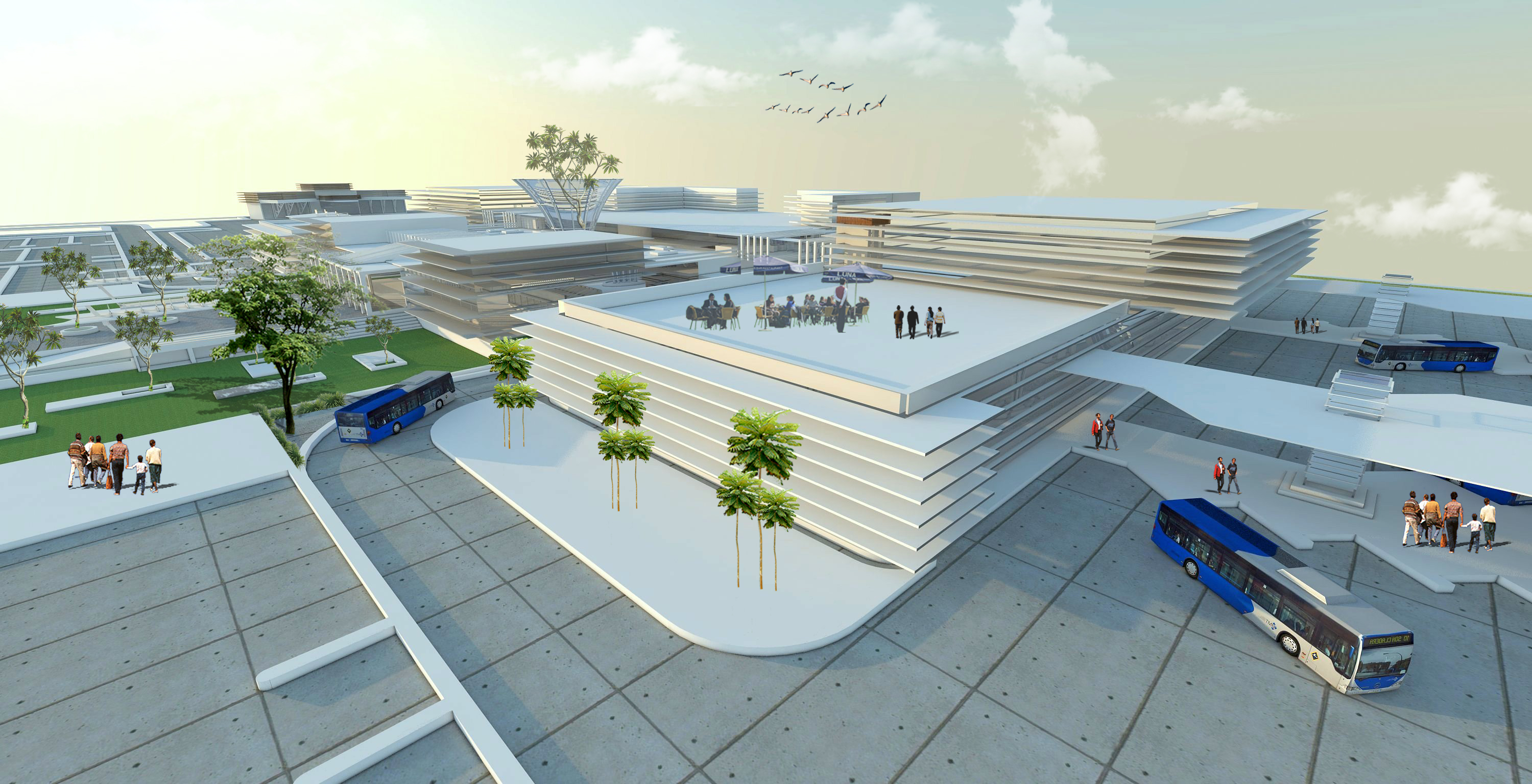 INTER STATE BUS TERMINAL (DESIGN STUDIO) - Architizer