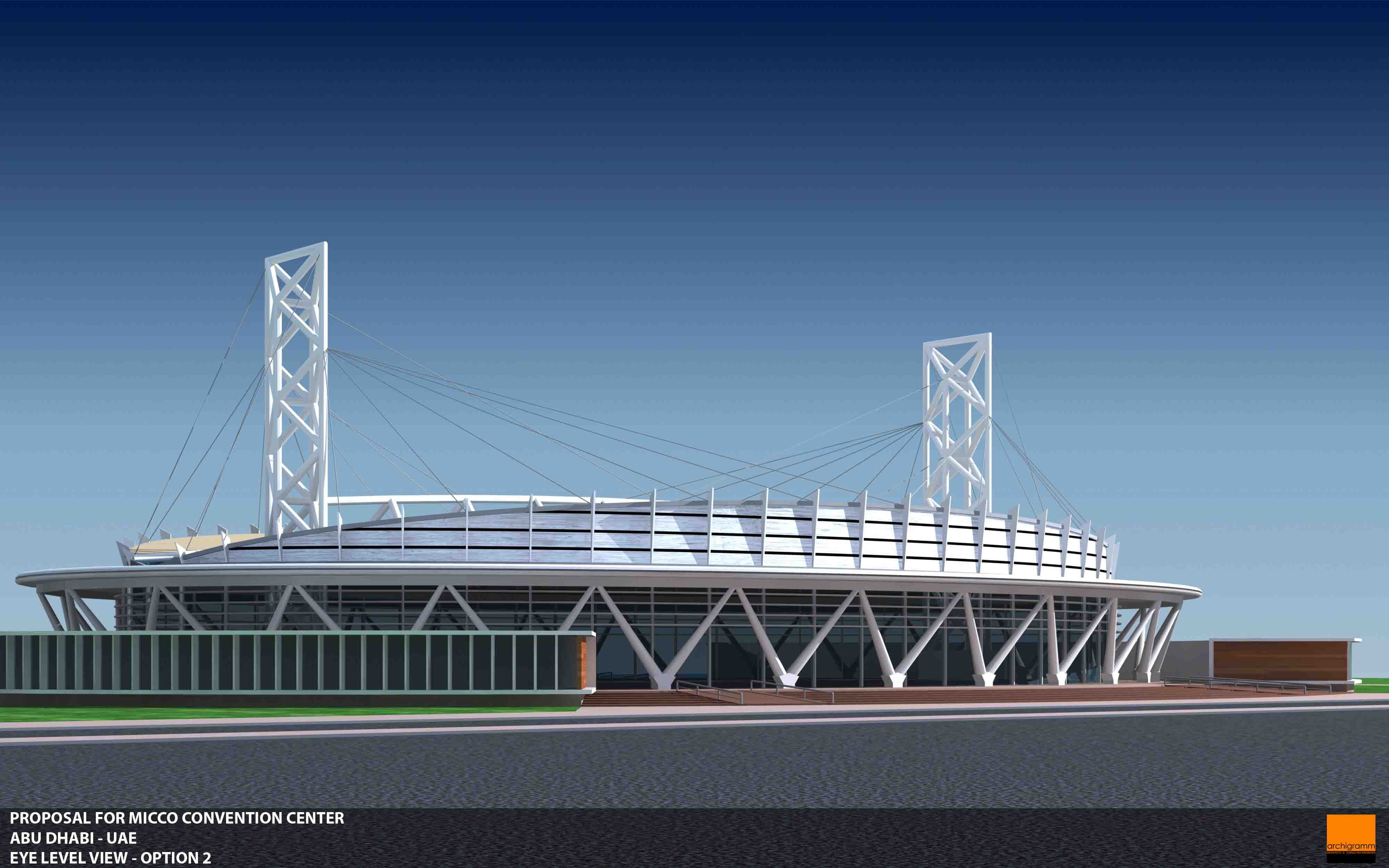 Idea 121342: Convention Center in Abu Dhabi, United Arab Emirates ...