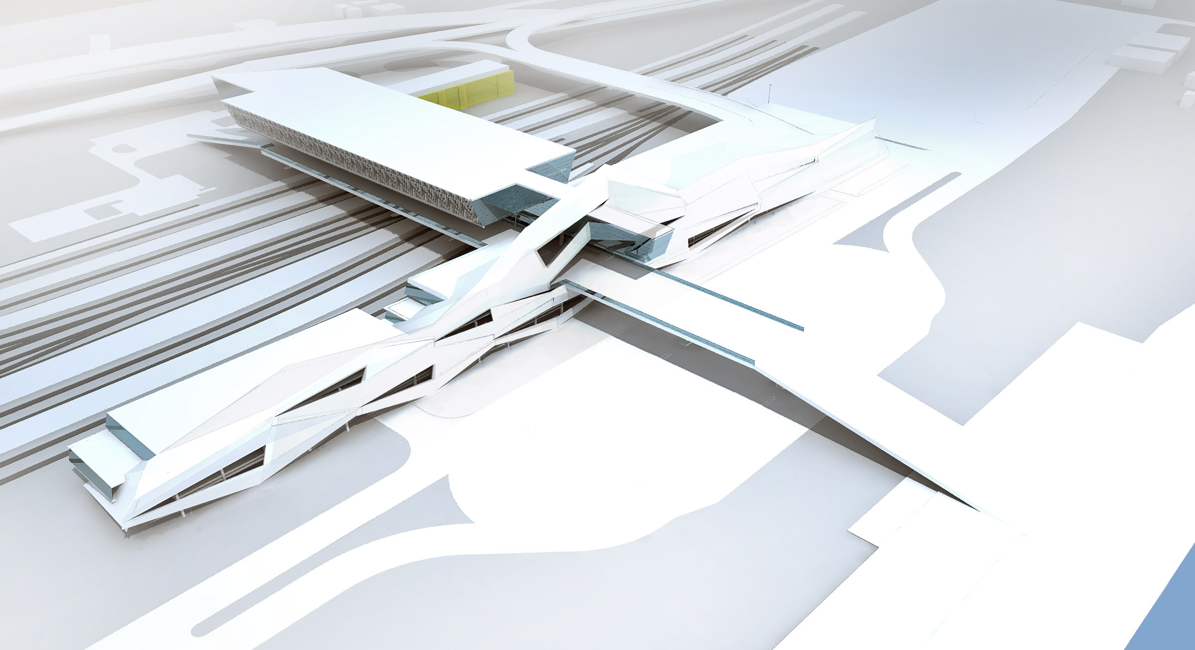 Adler Train station proposal - Architizer