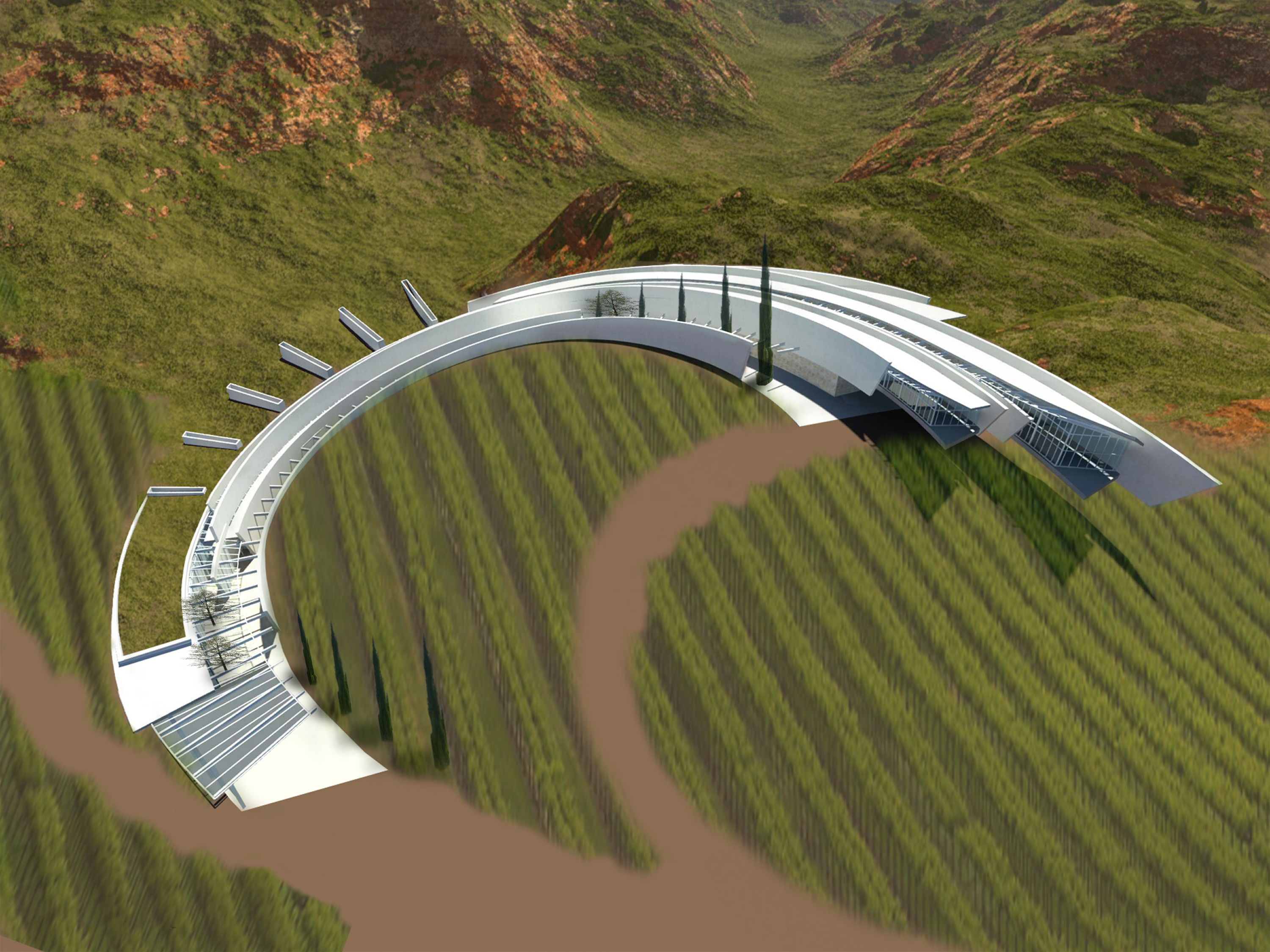 Springdale Winery at Zion - Final Master Project - Architizer