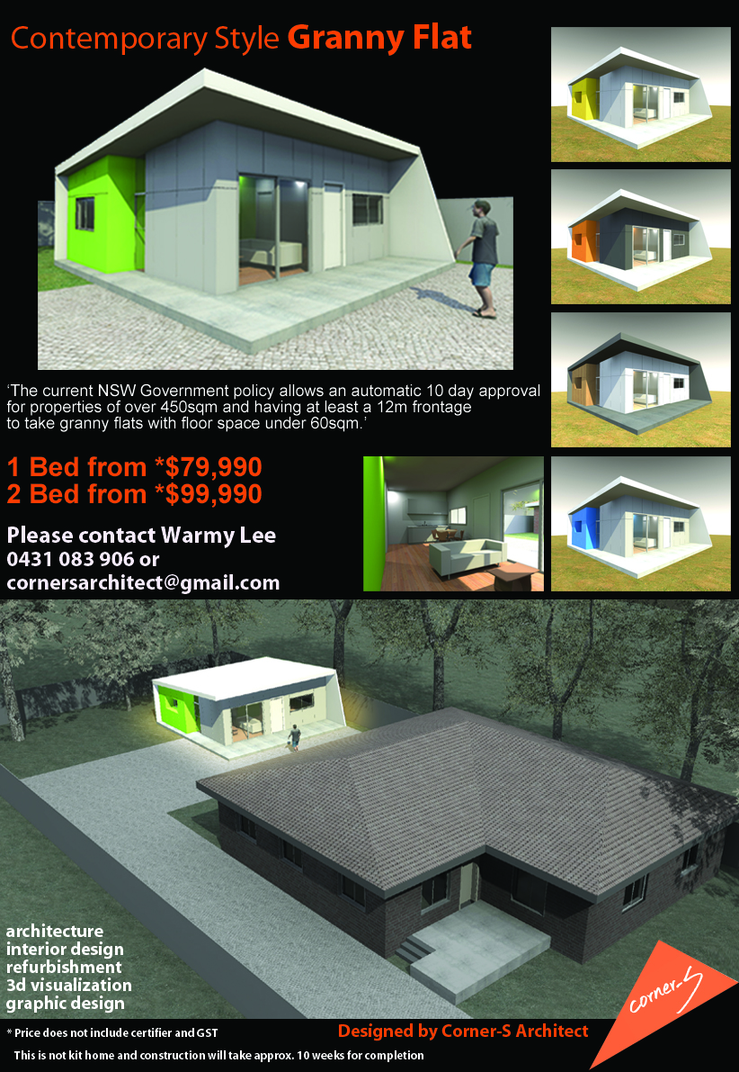 Contemporary Granny Flat Prototype - Architizer