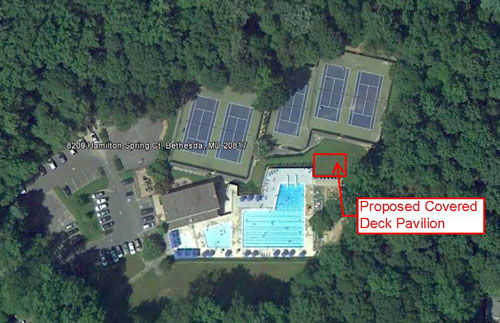 Carderock Springs Swim & Tennis Club - Covered Deck Pavilion - Architizer