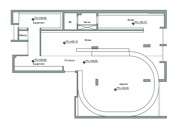 Nike showroom by SA47 sabbag architects - Architizer