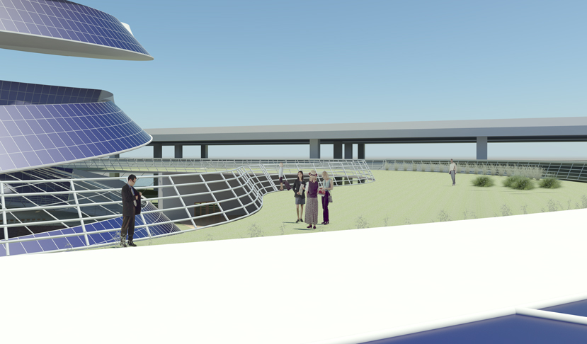 SOLAR SPIRAL for Chicago Spire Chicago Prize Competition "Mine The Gap ...