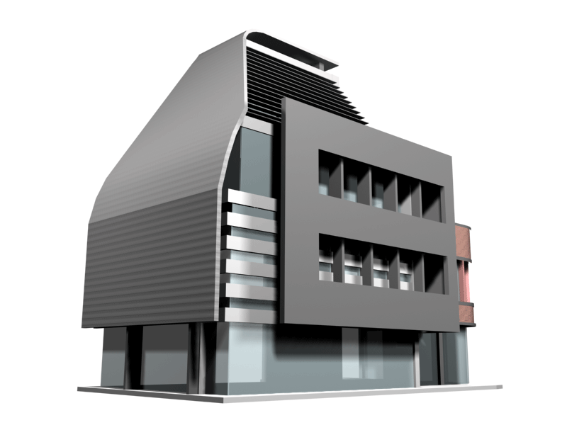 A new 4-storey office building by M2K architects - Architizer