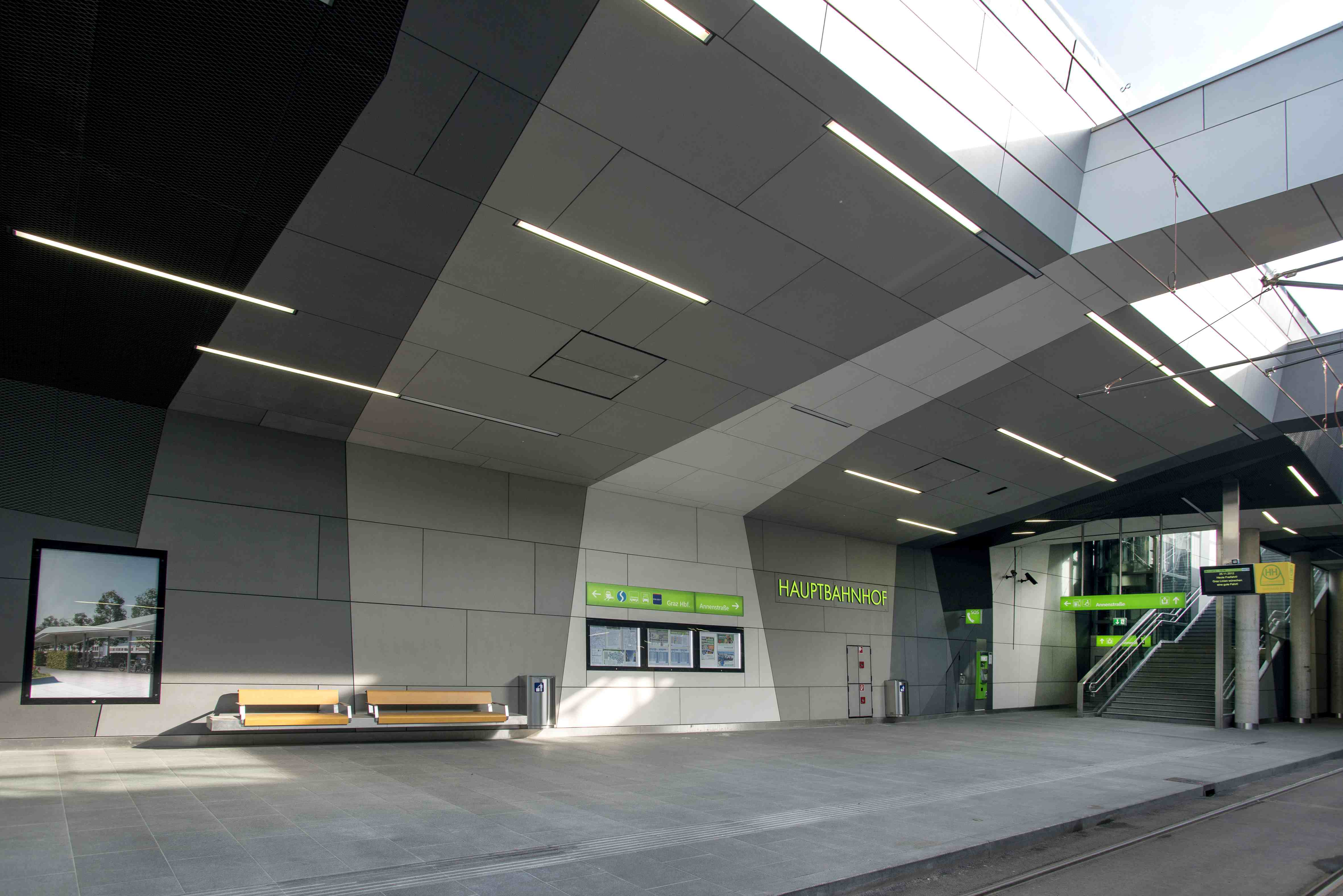 Graz Main Station Local Transport Hub by Zechner & Zechner - Architizer