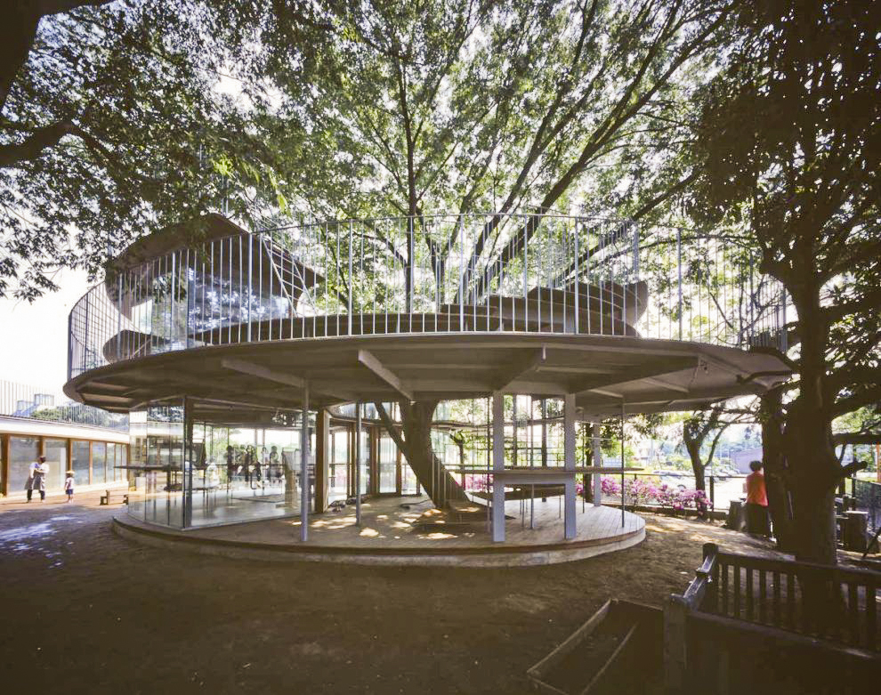Ring Around A Tree by Tezuka Architects - Architizer