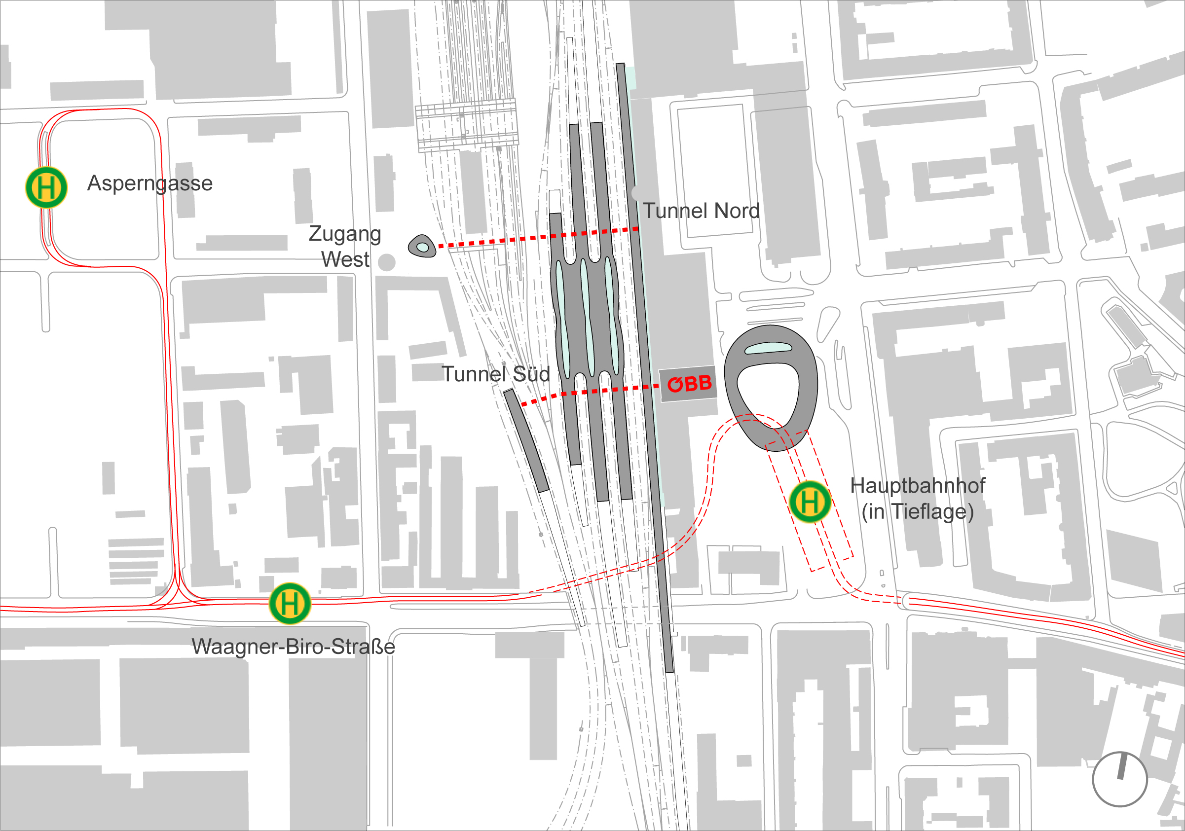 Graz Main Station Local Transport Hub by Zechner & Zechner - Architizer
