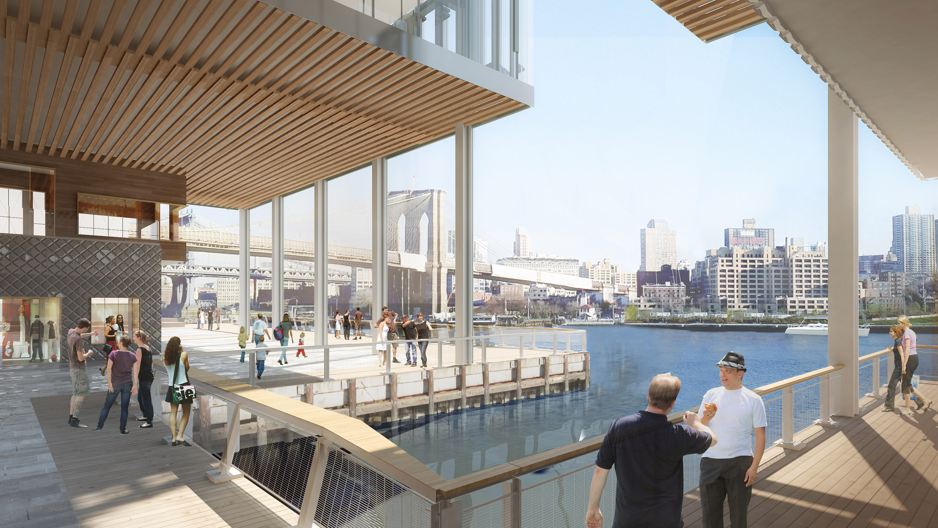 South Street Seaport, Pier 17 by SHoP Architects - Architizer