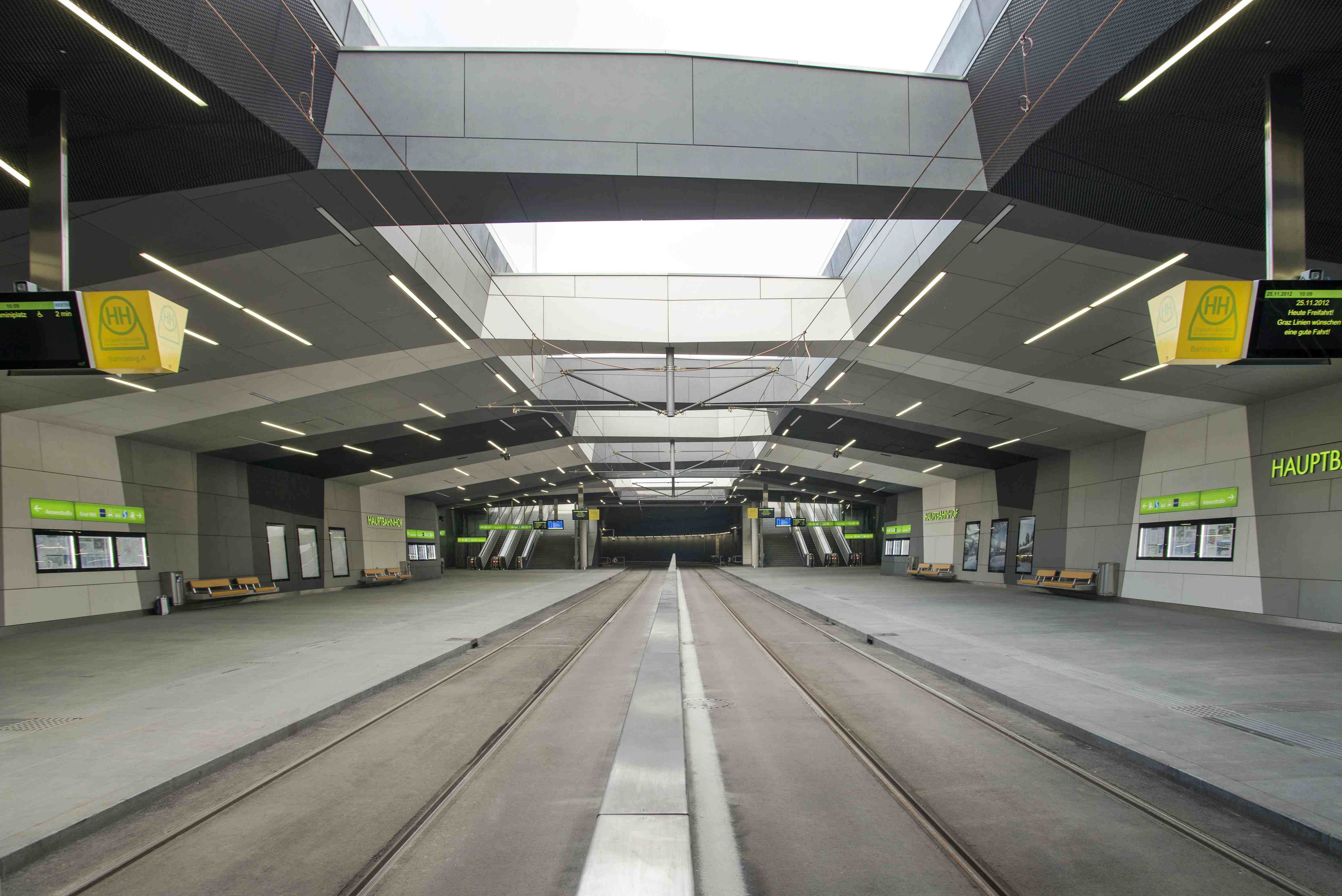Graz Main Station Local Transport Hub by Zechner & Zechner - Architizer