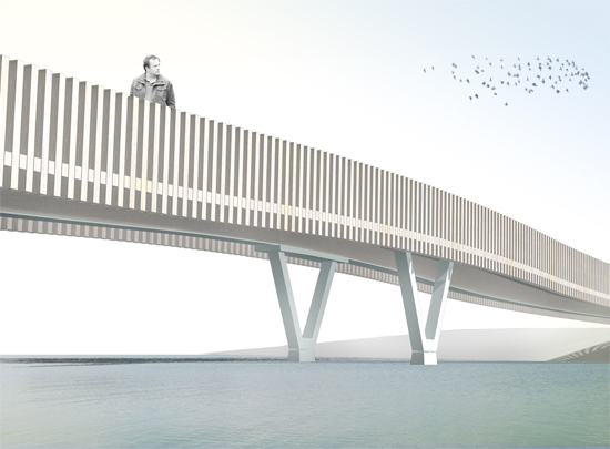 Stressed ribbon bridge, Tirschenreuth - Architizer