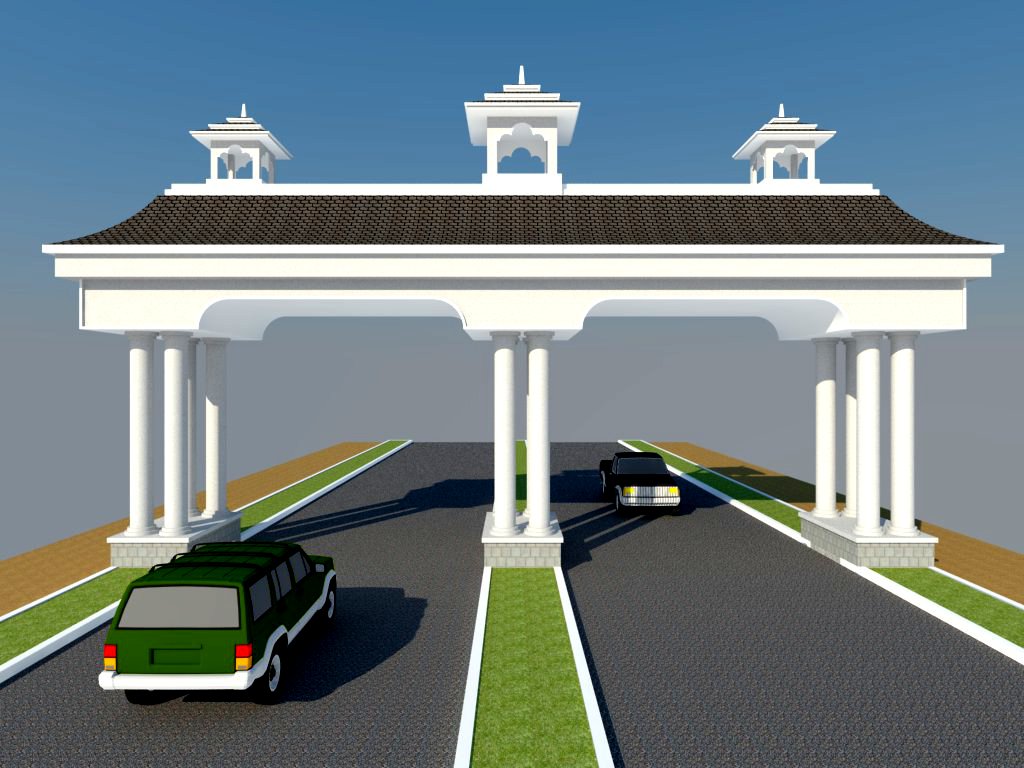 The Entrance of the village - Architizer