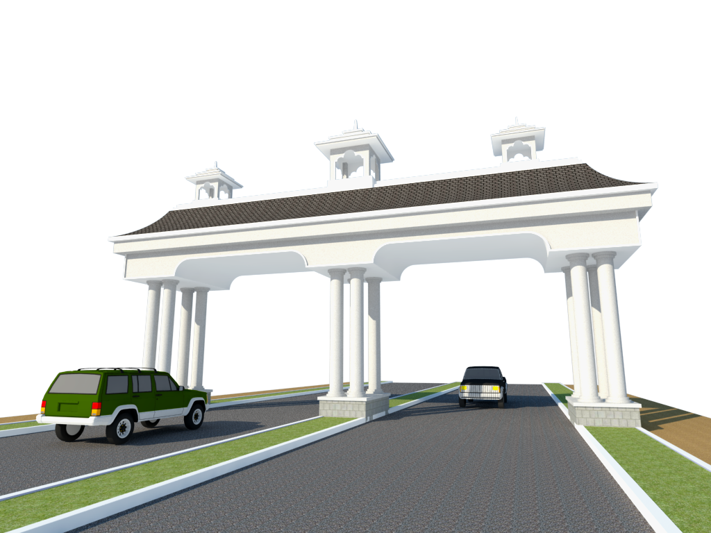 The Entrance of the village - Architizer