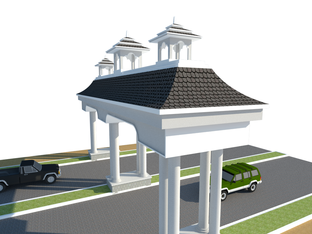 The Entrance of the village - Architizer