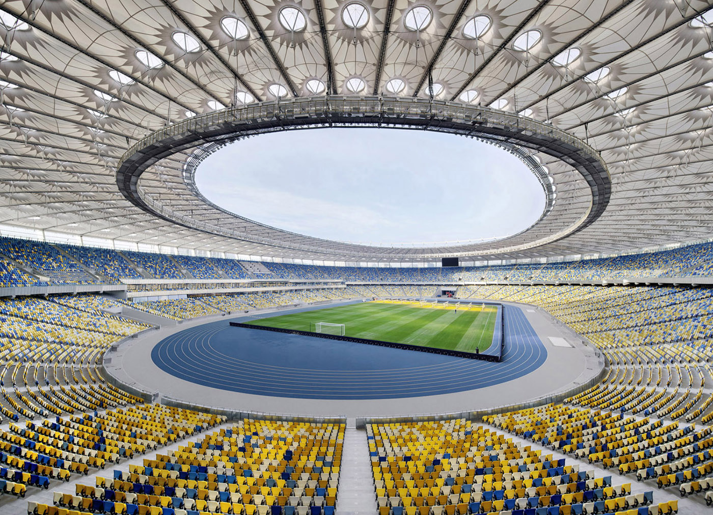 Olympic Stadium, Kiev, Ukraine by gmp · Architects von Gerkan, Marg und ...