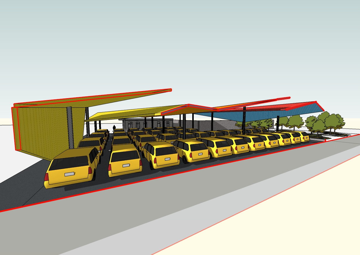 Magong Airport Taxi Parking Shed by CCL Architects & Planners - Architizer