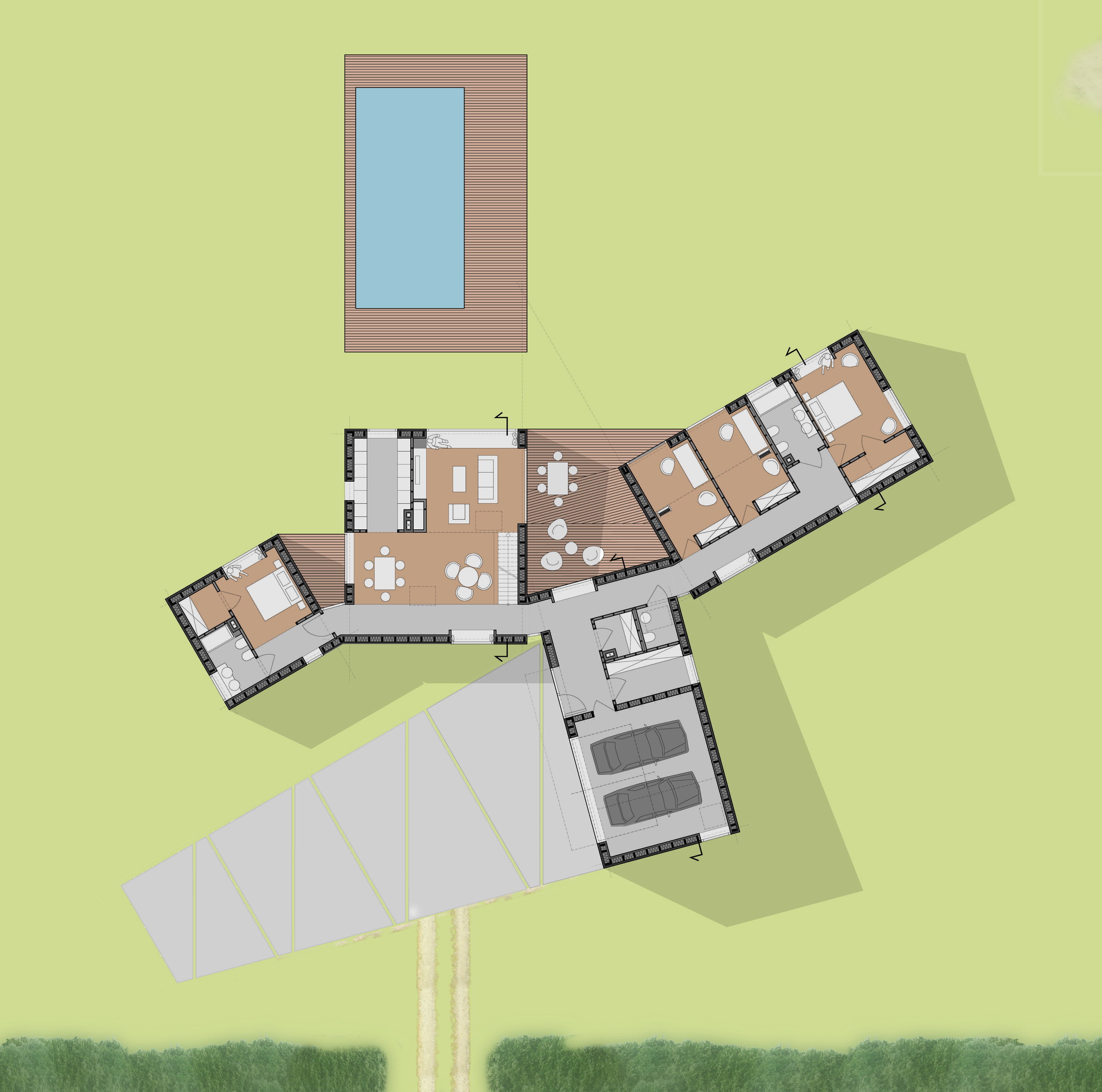 House in the Open Field by ultra architects - Architizer