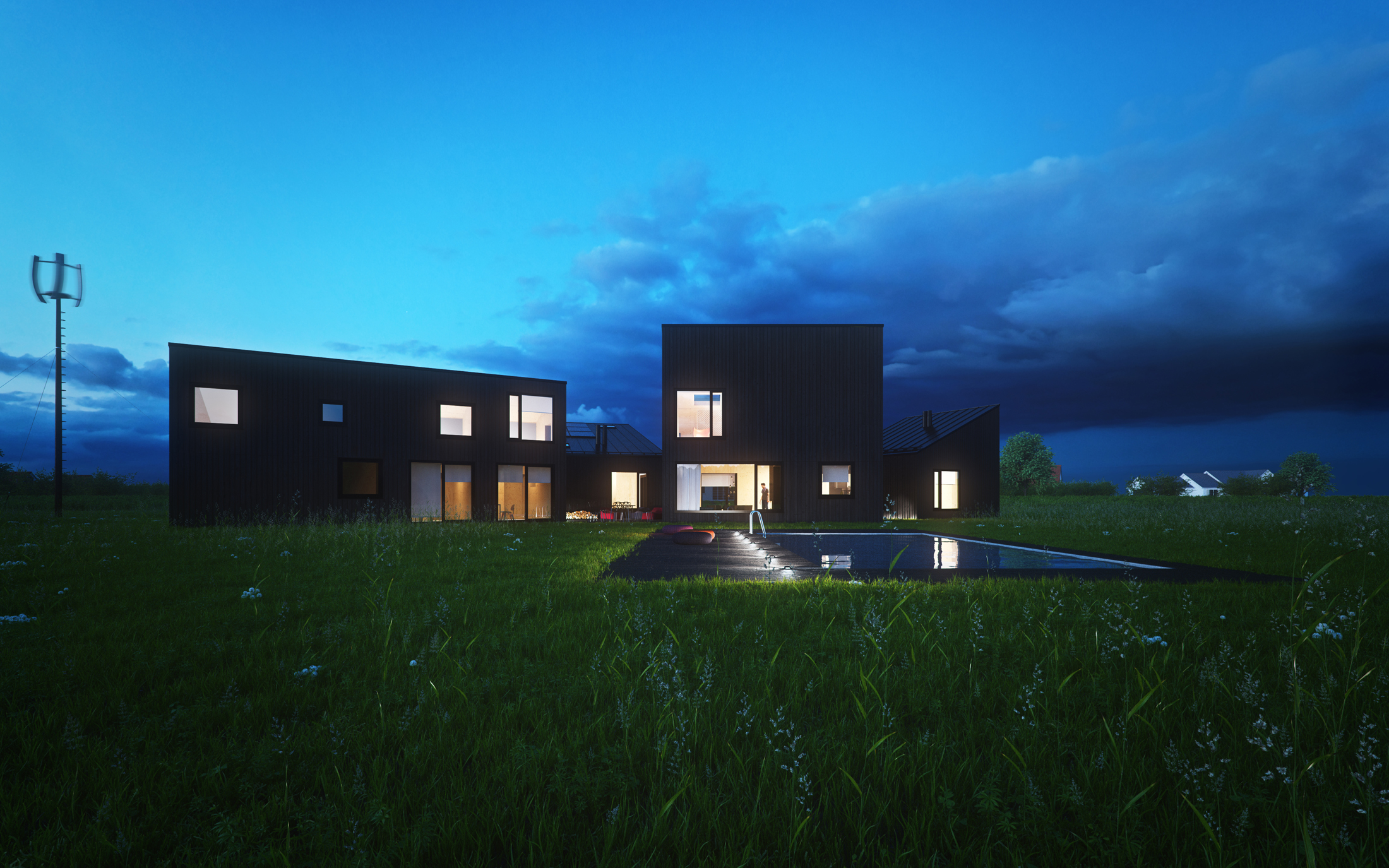 House in the Open Field by ultra architects - Architizer