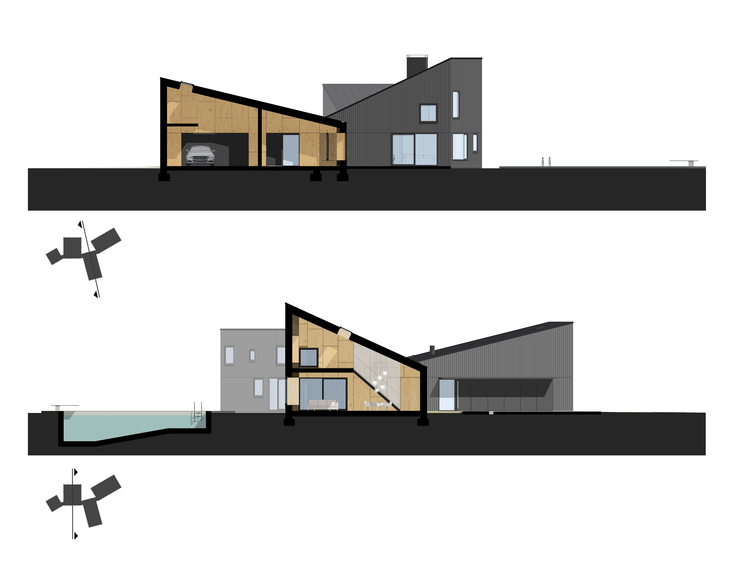 House in the Open Field by ultra architects - Architizer