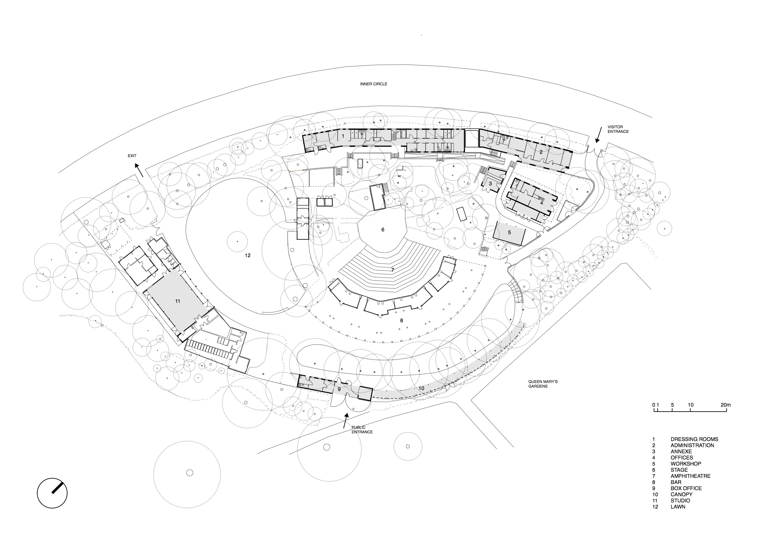 Open Air Theatre by Haworth Tompkins - Architizer