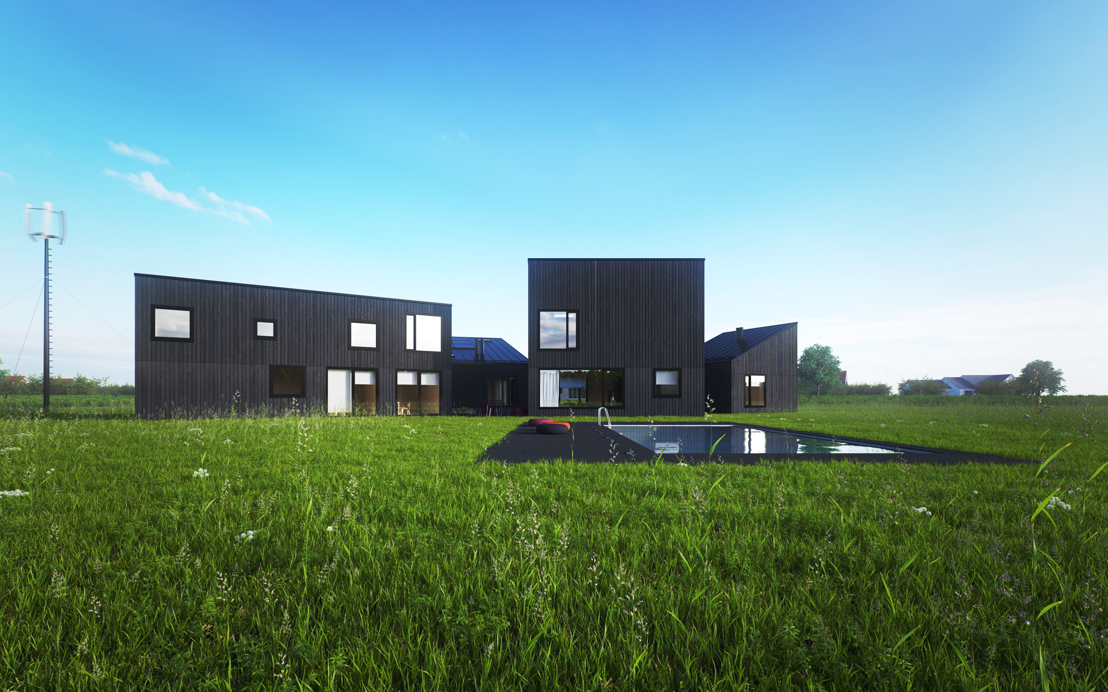 House in the Open Field by ultra architects - Architizer