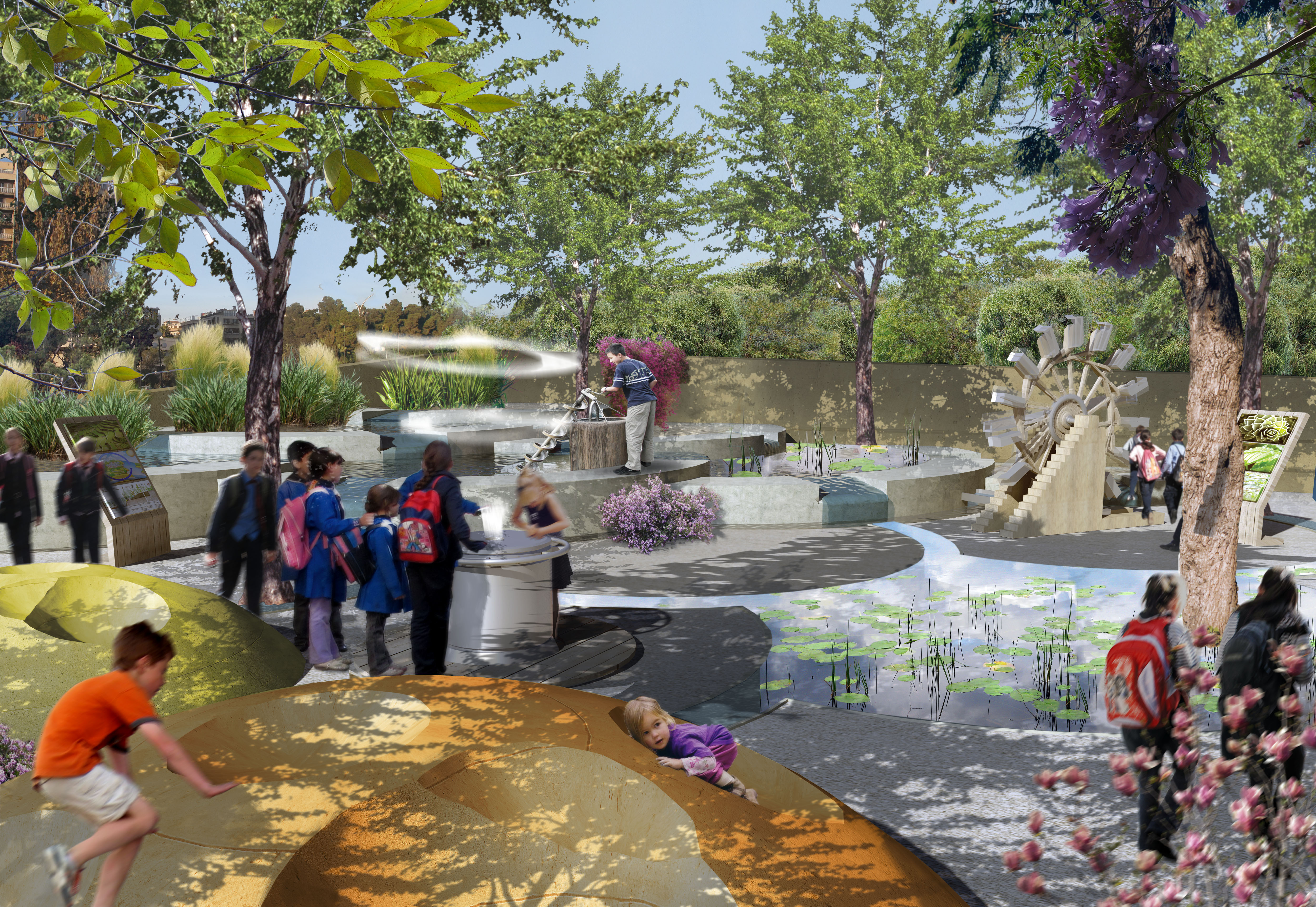 Massar Rose Park by Atelier Loidl Landscape Architects and Urban ...