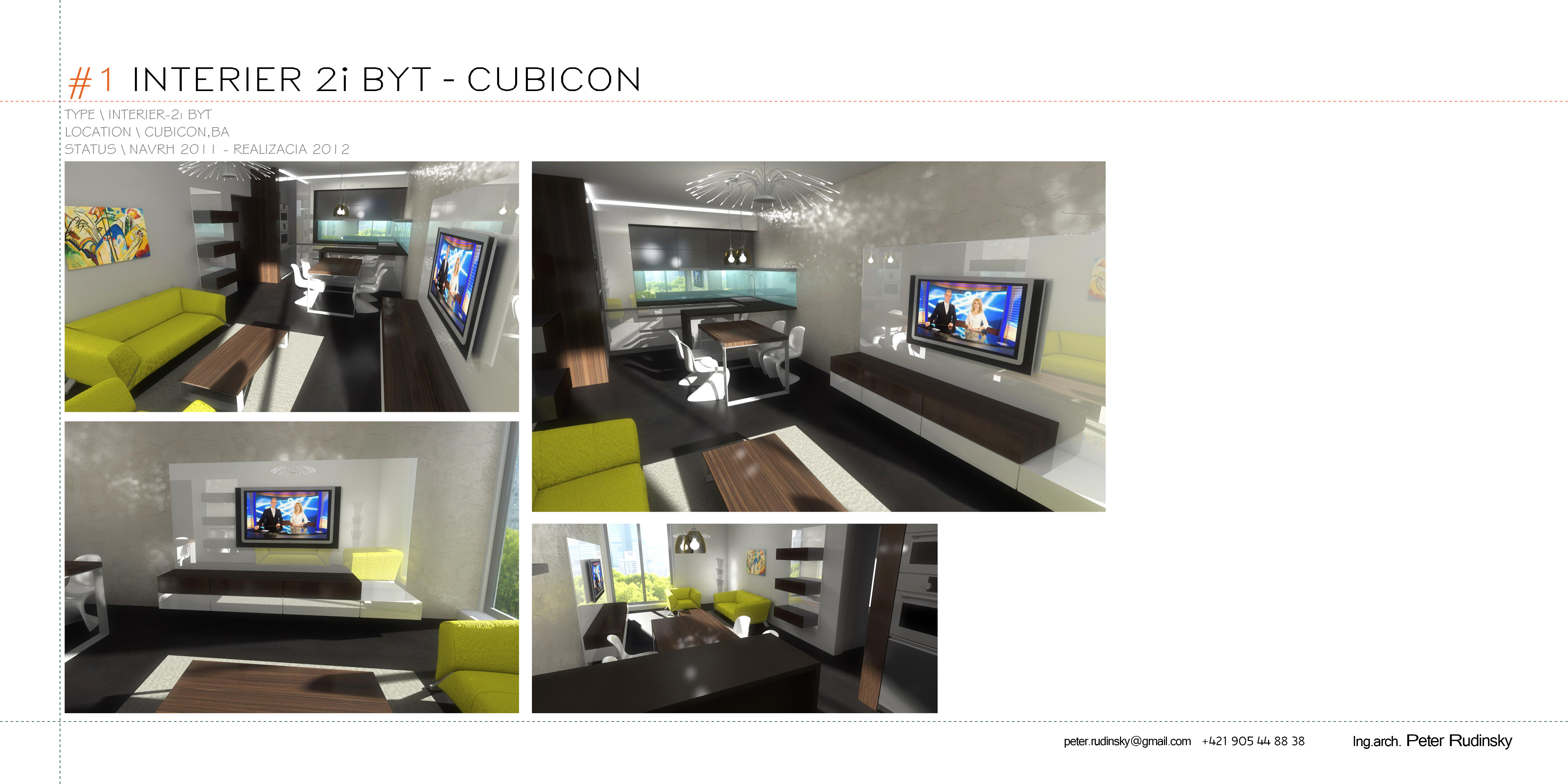 Cubicon - interior 2-room flat - Architizer