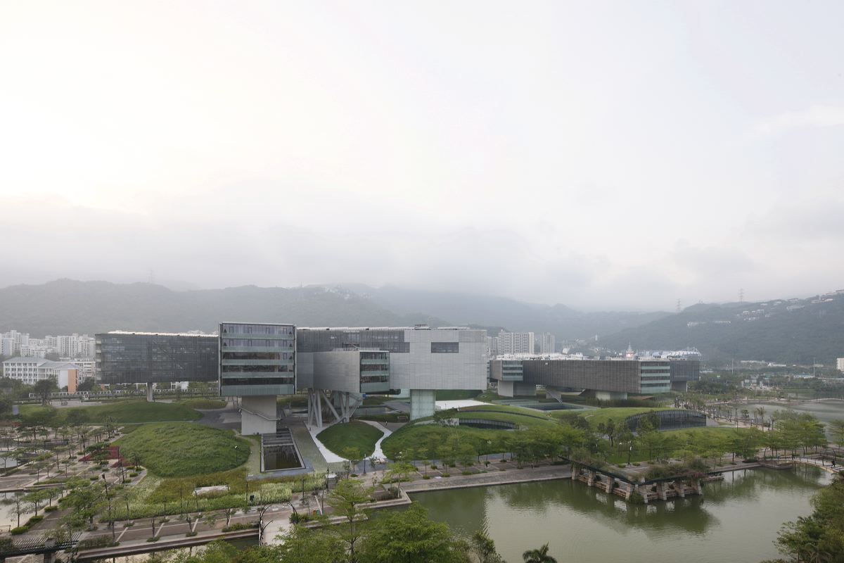 Horizontal Skyscraper / Vanke Center by Steven Holl Architects - Architizer