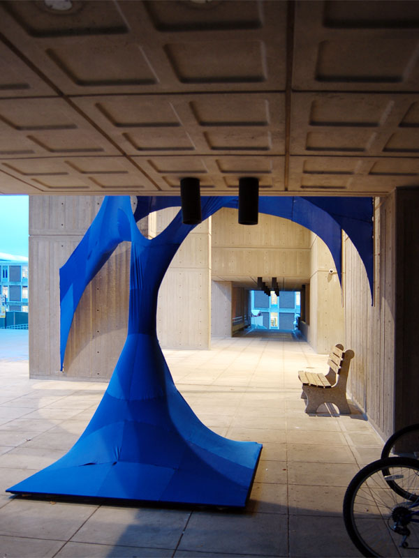 Minimal Surface - Blue Thing by ParaFab, DIZON COLLECTIVE - Architizer