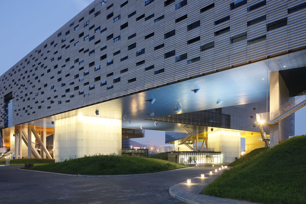 Idea 127788: Horizontal Skyscraper / Vanke Center by Steven Holl ...