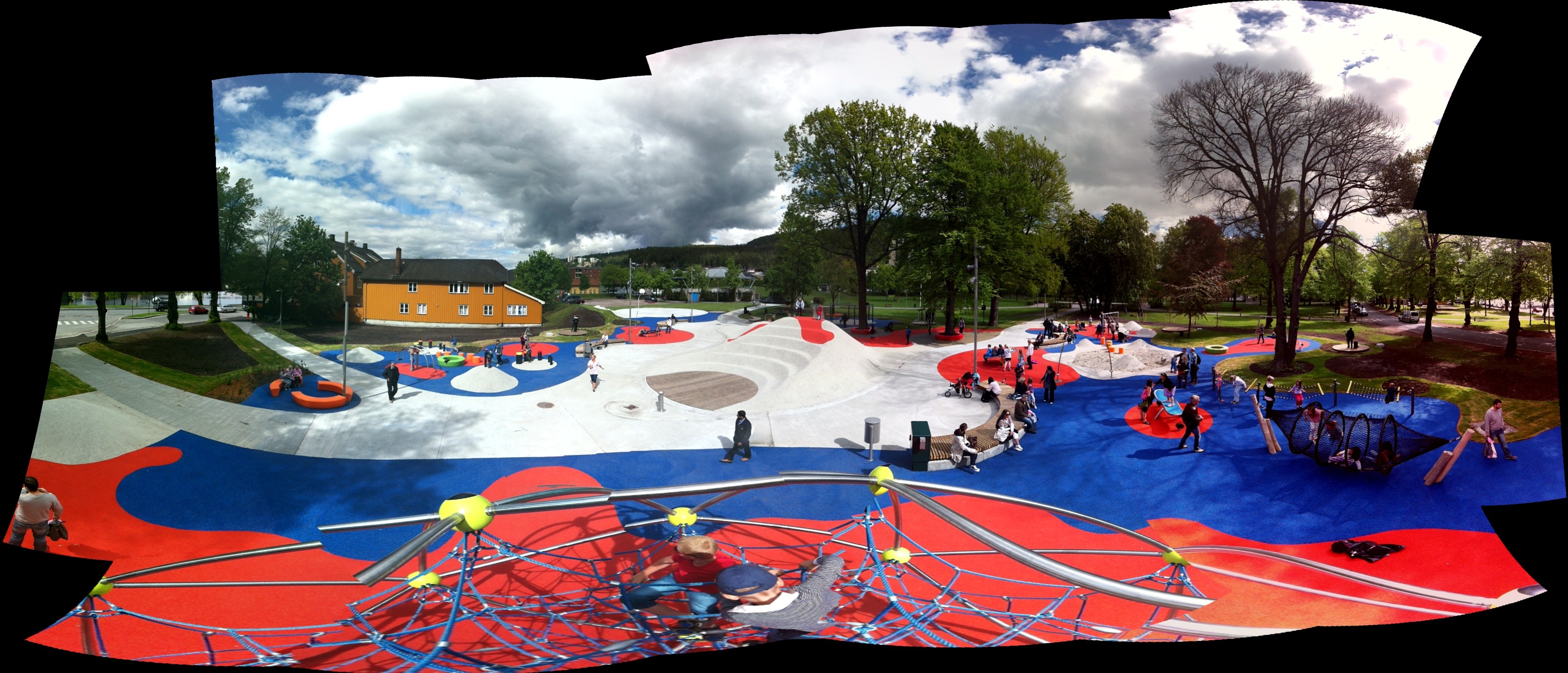 Parkopplevelser Drammen park - Architizer