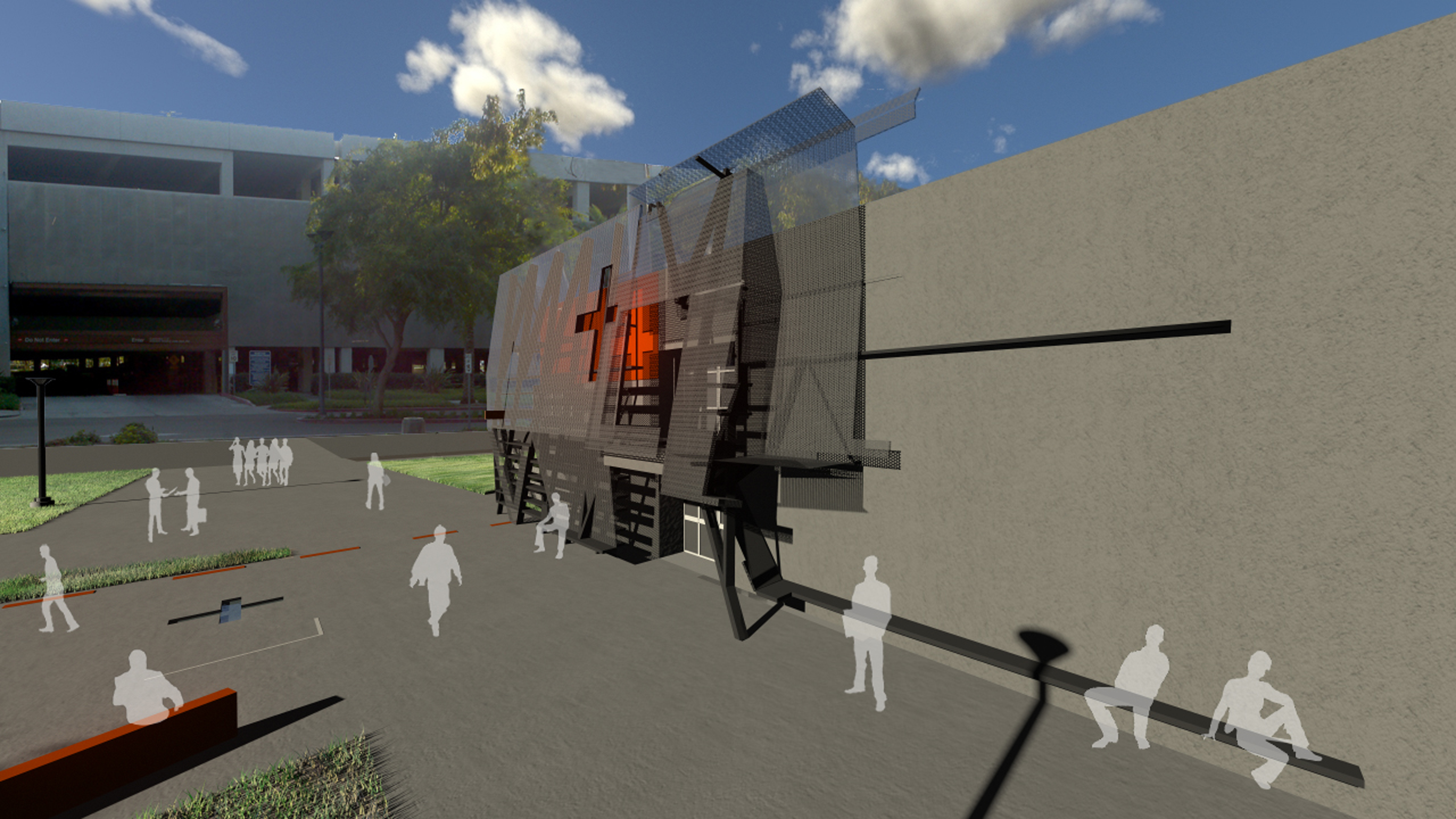 CSUF Sentinel Gate - Architizer