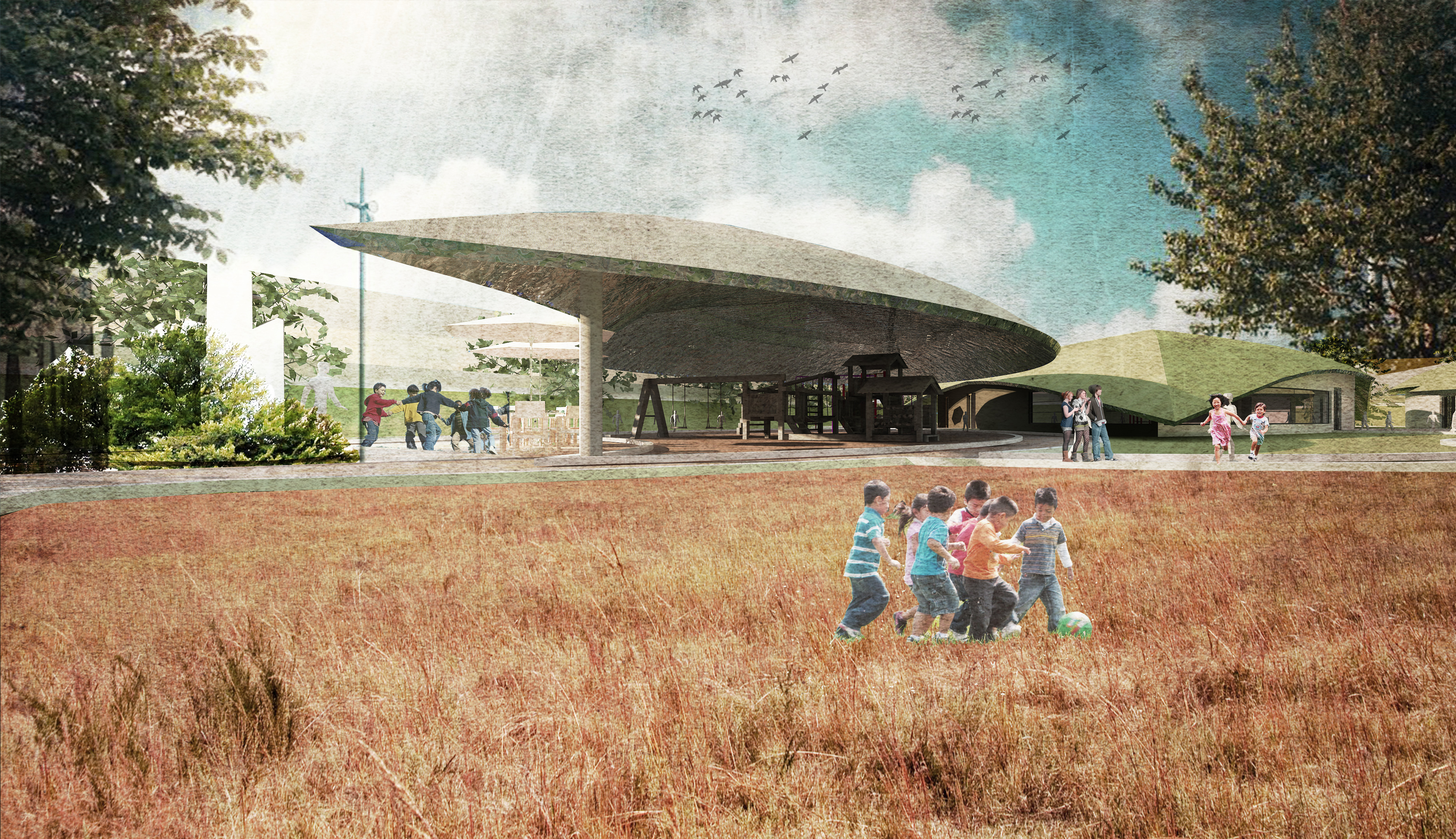 Bionic School Design in Ajman - Architizer