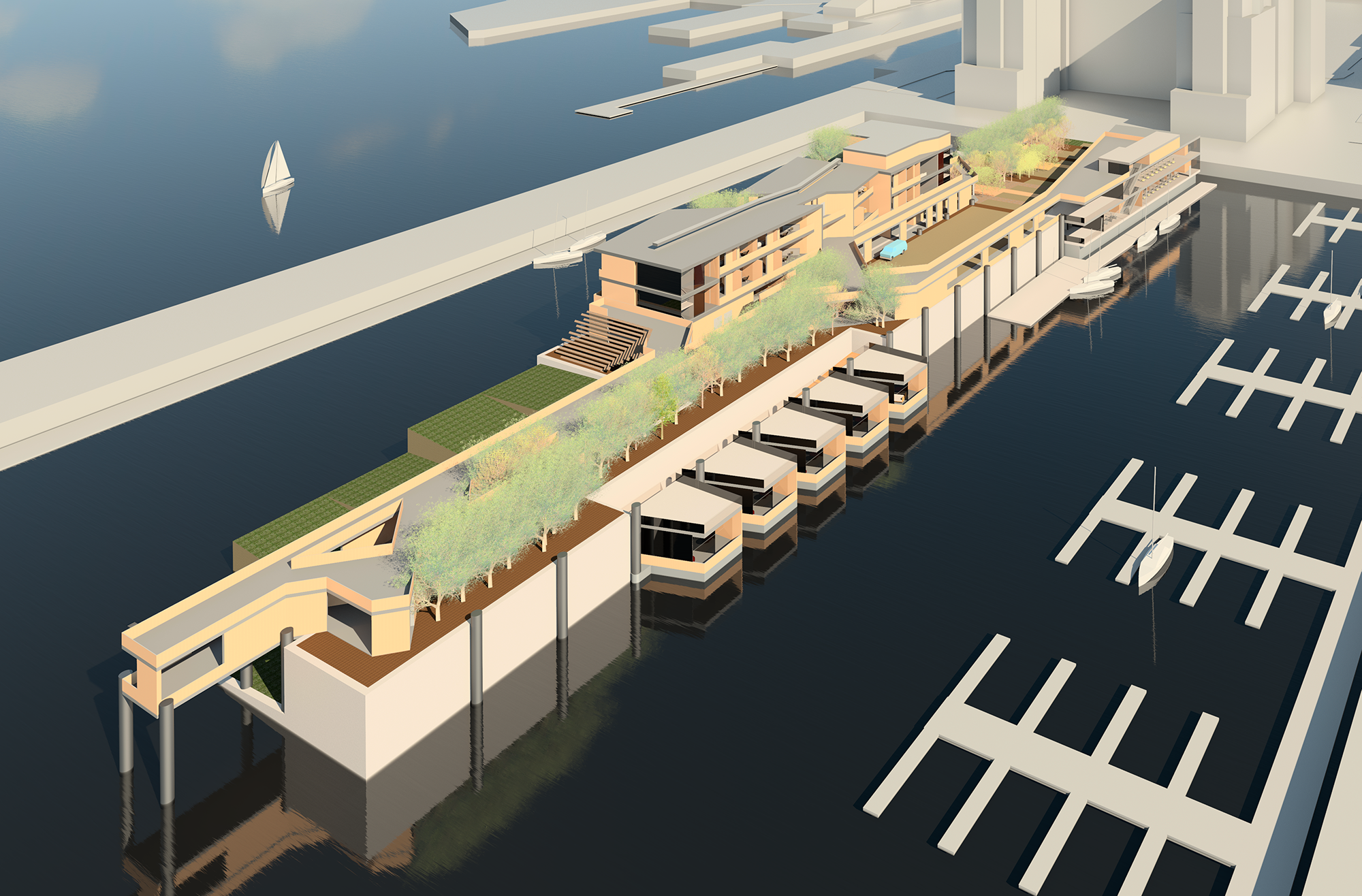 Floating Village - Master's Thesis - Architizer