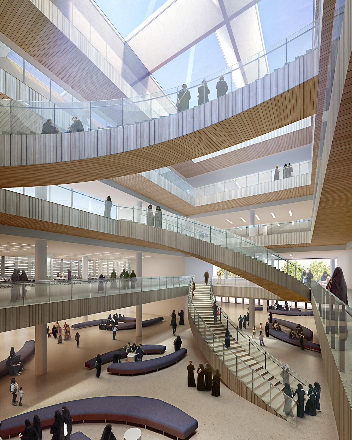 Effat University Student Affairs and Governance Building Complex by ...