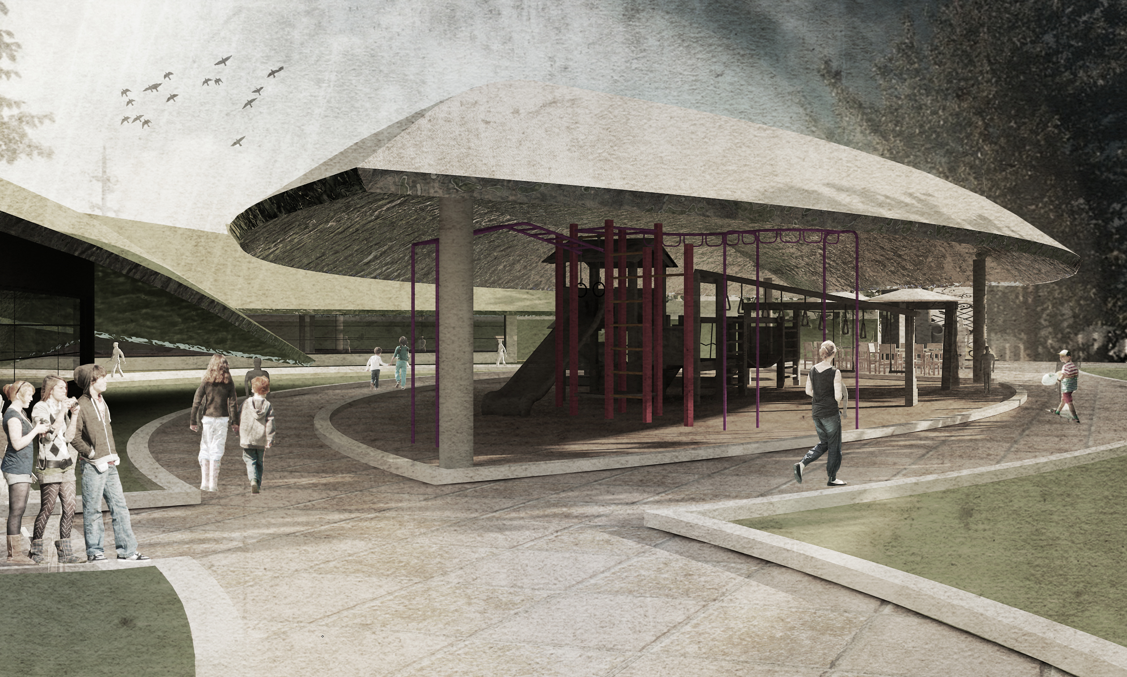 Bionic School Design in Ajman - Architizer