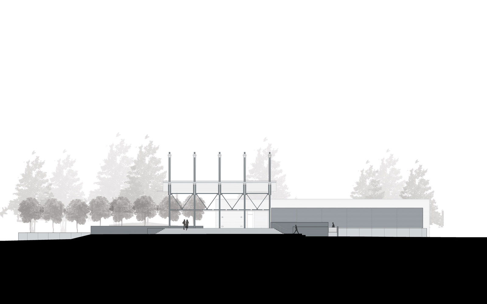 Fayetteville Festival Park Performance Pavilion by Clark Nexsen ...