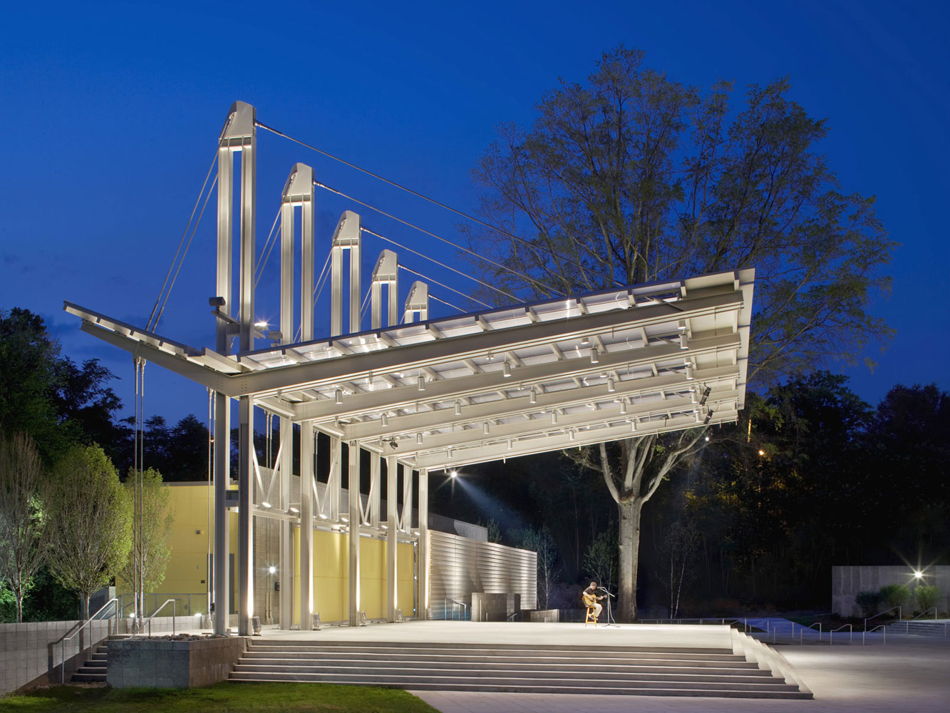 Fayetteville Festival Park Performance Pavilion by Clark Nexsen ...