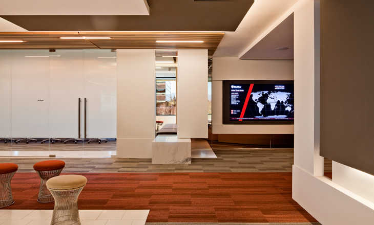 McAfee World Headquarters Executive Briefing Center by HMC Architects ...