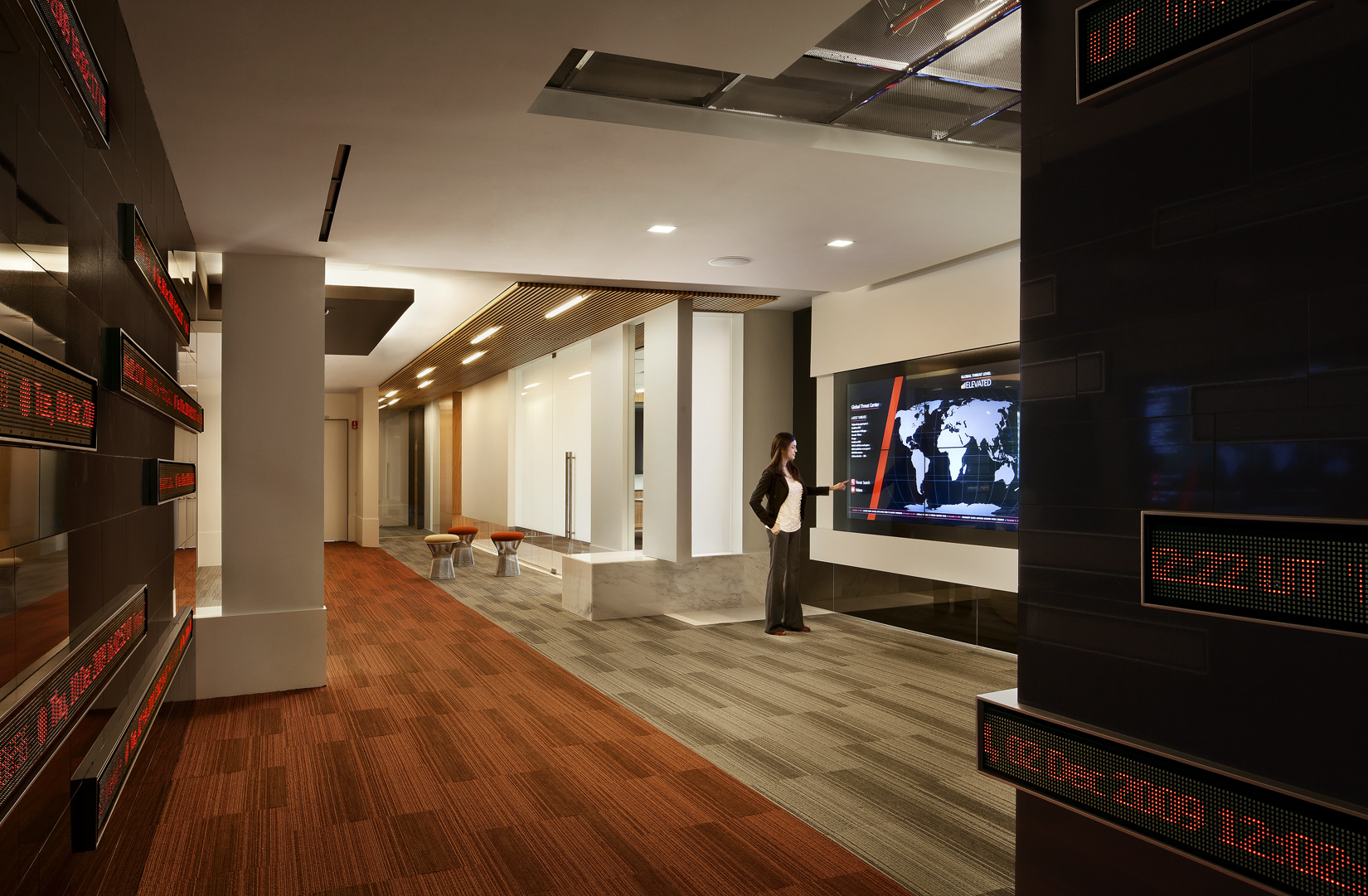 McAfee World Headquarters Executive Briefing Center by HMC Architects ...