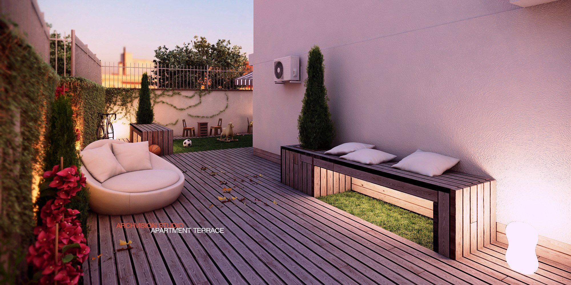 Apartment Terrace Design by ARCHVISION - Architizer