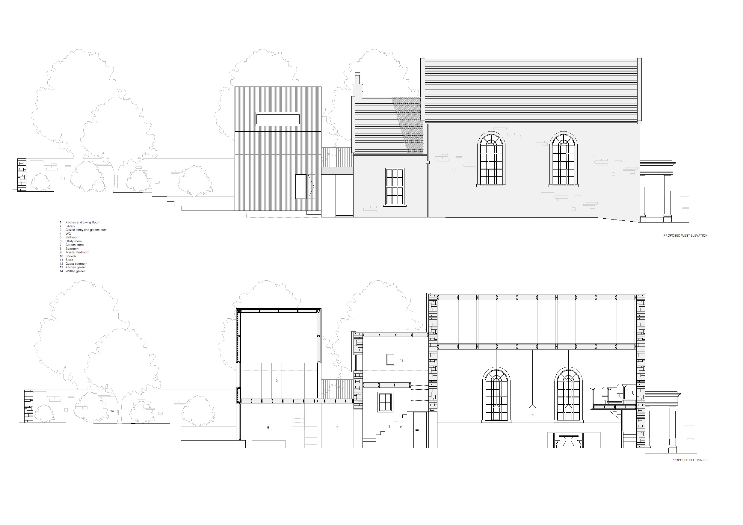 Shadow House by Jonathan Tuckey Design - Architizer