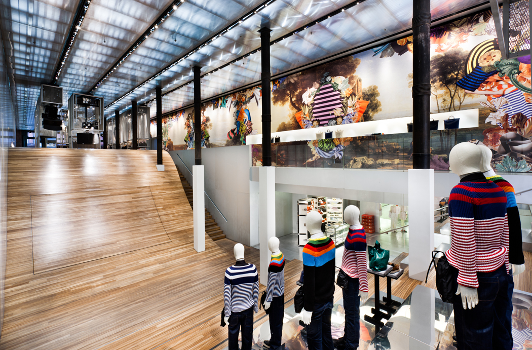 Prada Epicenter Wallpapers:2001 - Current by 2x4, Inc. - Architizer