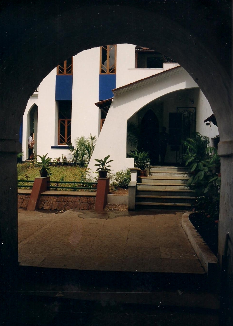 Parish House, Church of Our Lady of Amparo, Mandur, Goa - India by Jim ...