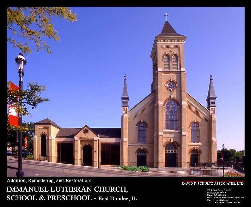 Immanuel Lutheran Church by David F. Schultz Associates, Ltd. - Architizer
