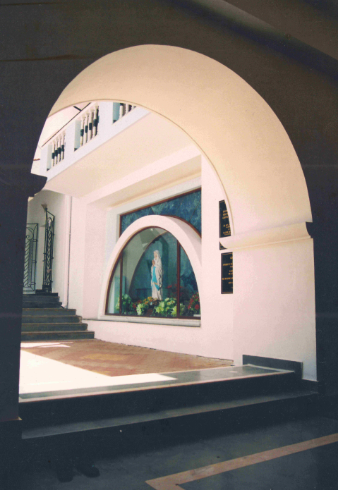 Parish House, Church of Our Lady of Amparo, Mandur, Goa - India by Jim ...